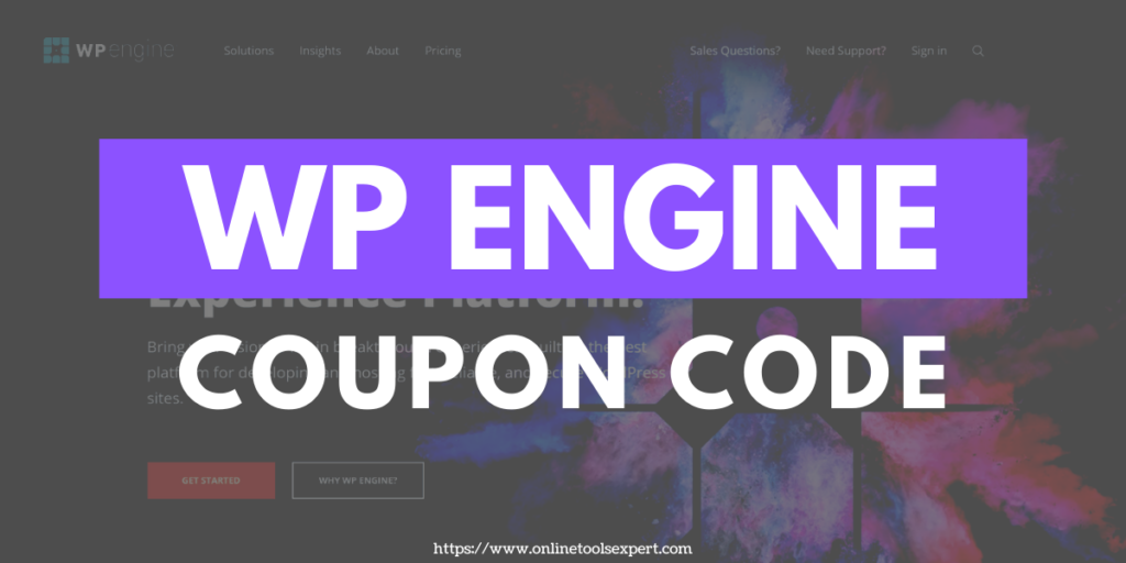 WP Engine Coupon | Online Tools Expert