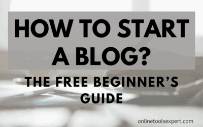 How to Start a Blog: The Free Beginner’s Guide (2025 Updated) | Online ...