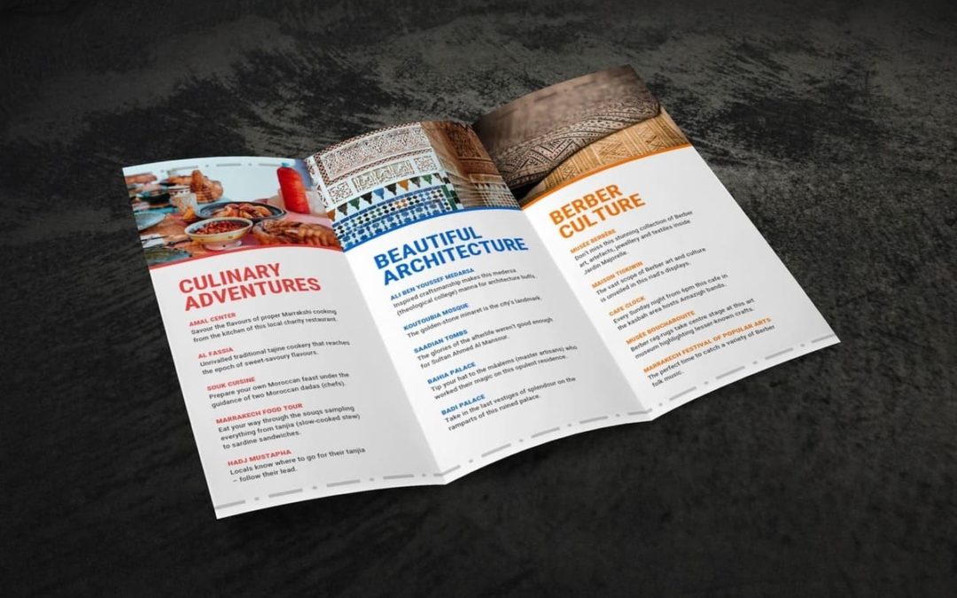 Tips On Promoting Your Products Using A Brochure Template